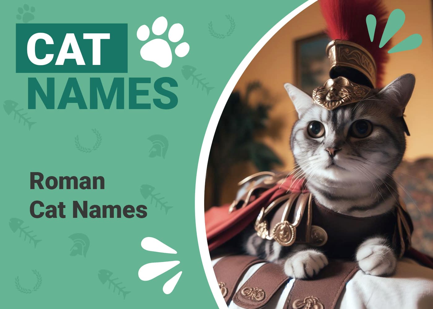 200 Most Popular Roman Cat Names: Classic Ideas From History | PangoVet
